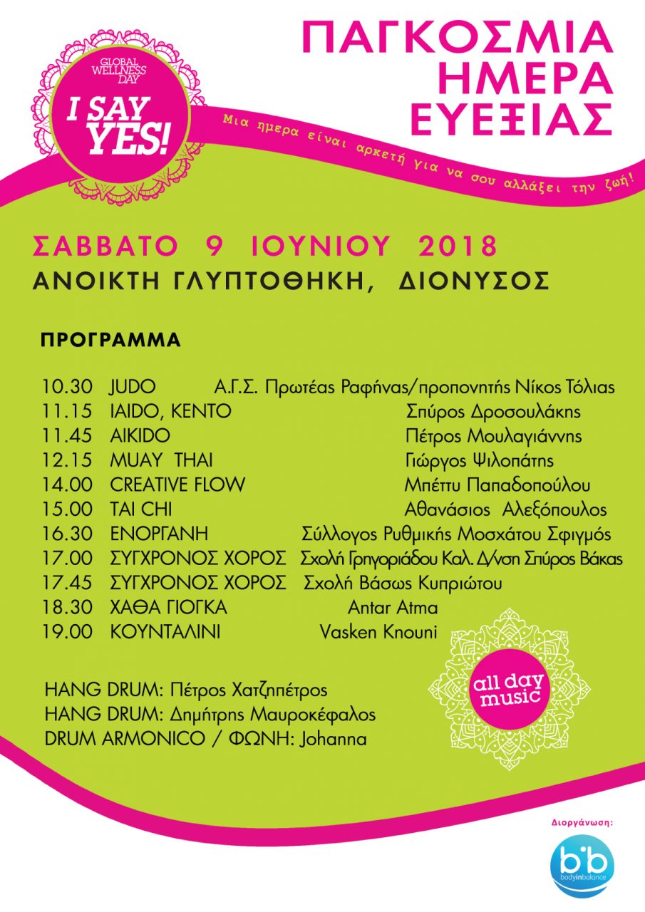 Program – Global Wellness Day